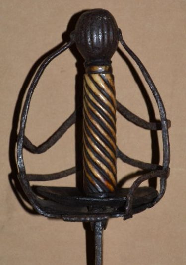 English Mortuary Hilted Broadsword, Mid-17th C - Antique Weapon Store