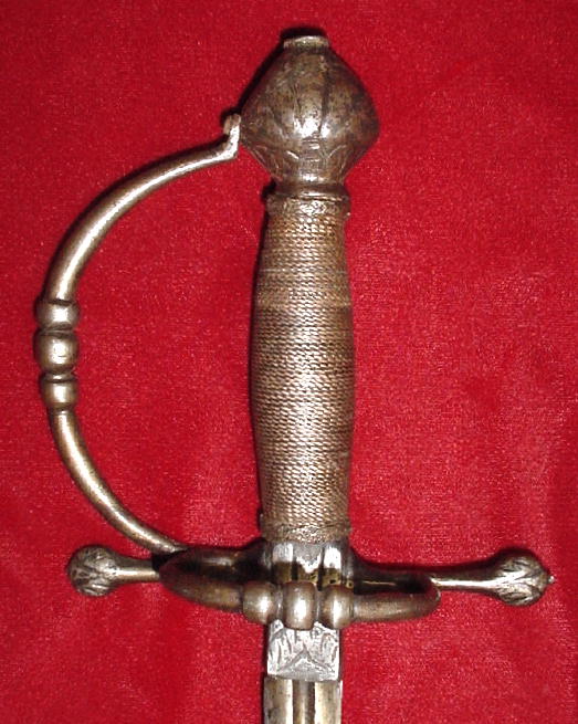 Italian Town Sword, Rapier, ca. 1640 | Antique Weapon Store