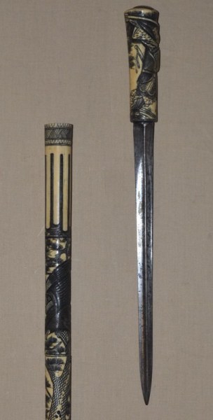 Beautiful Ivory Sword Cane, 18th/19th C - Antique Weapon Store