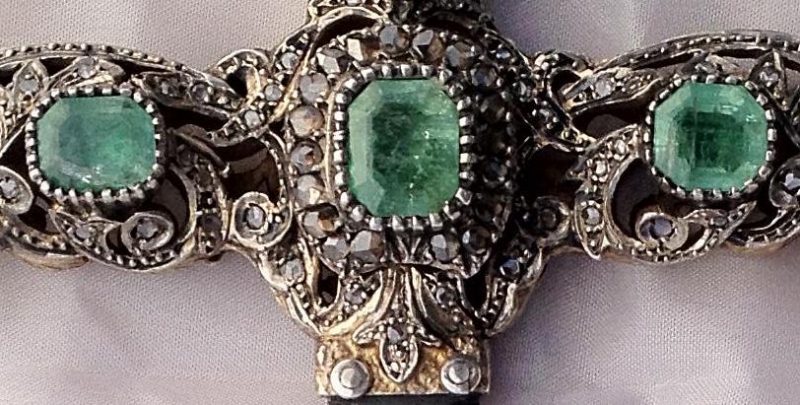 Magnificent Jeweled Medici Dagger, ca. 1840 - Antique Weapon Store