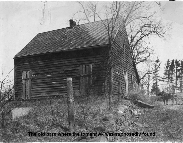 Spike Tomahawk from the Schenectady Massacre of 1690 - Antique Weapon ...