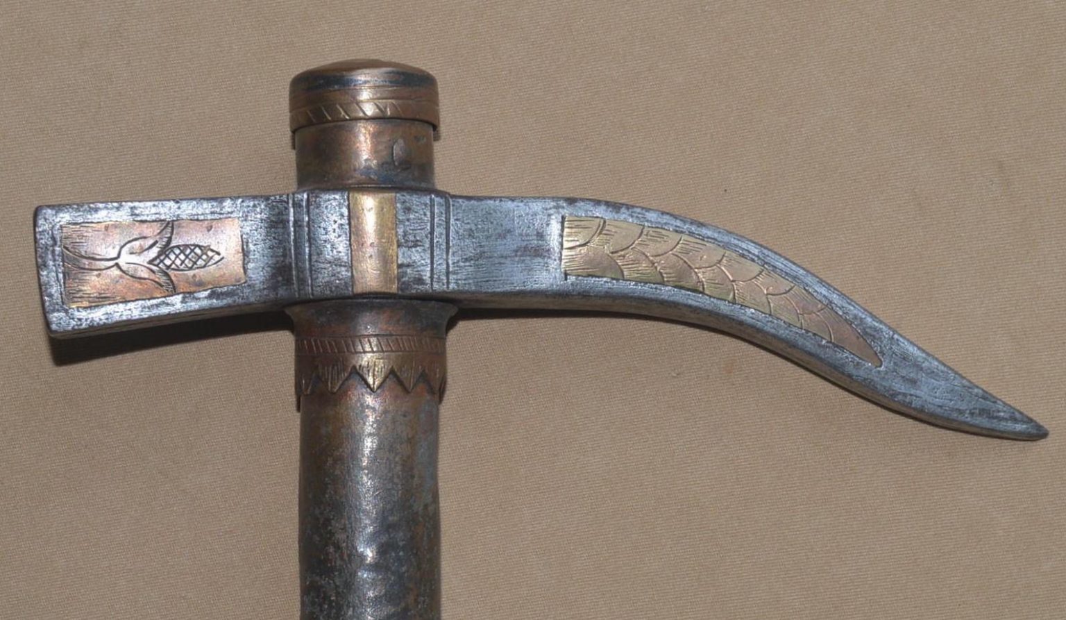 Decorated 17th C Warhammer, Polish/Hungarian - Antique Weapon Store