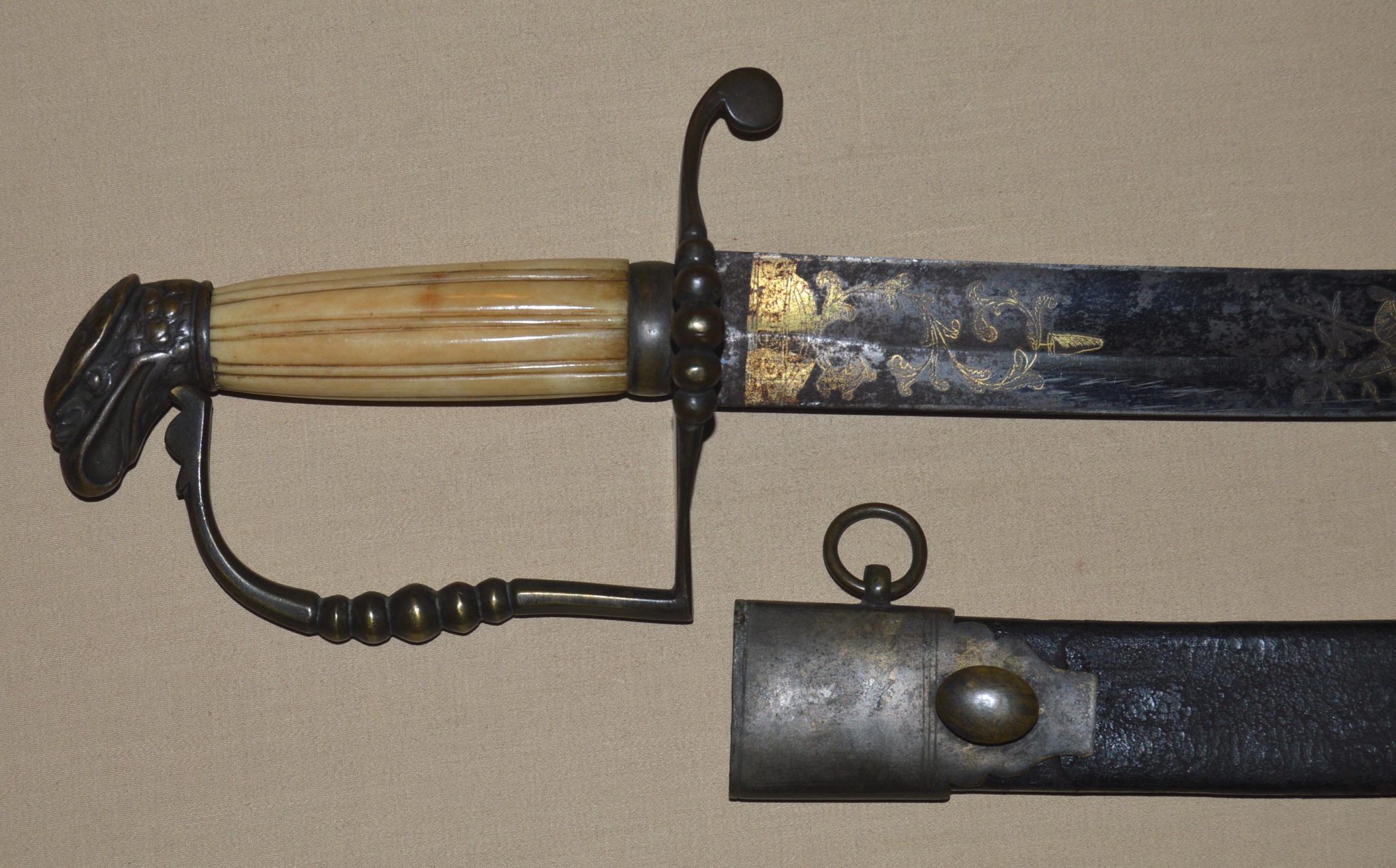 American Eagle Head Officer’s Sabre, ca. 1810 - Antique Weapon Store