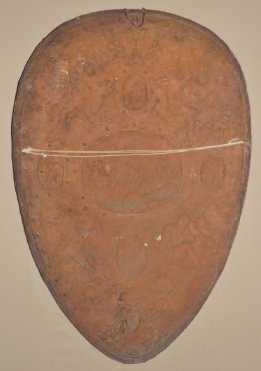 Victorian Copy of Renaissance Copper Shield - Antique Weapon Store