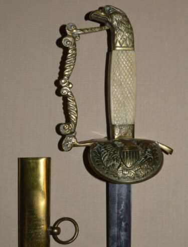 US Eagle Head Infantry Officer’s Sword, ca. 1830 - Antique Weapon Store