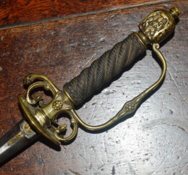 Fine German Transitional Rapier/Smallsword, Late 17th/early 18th C ...