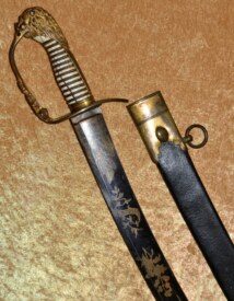 Exceptional British P1803 Infantry Officer’s Sword & Scabbard ...