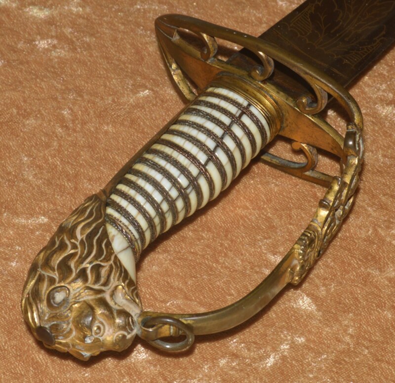 Exceptional British P1803 Infantry Officer’s Sword & Scabbard ...