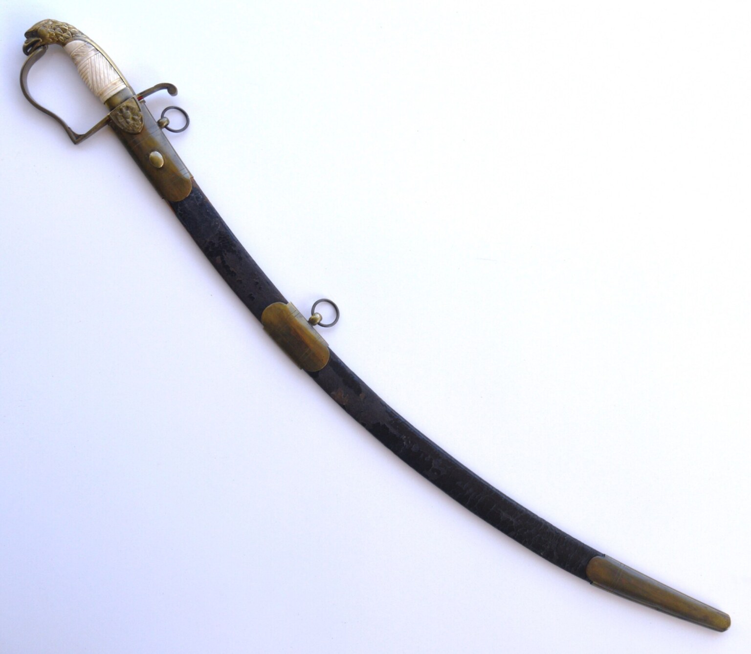 Fine US Eagle Head Officer’s Saber, ca. 1810-20 - Antique Weapon Store