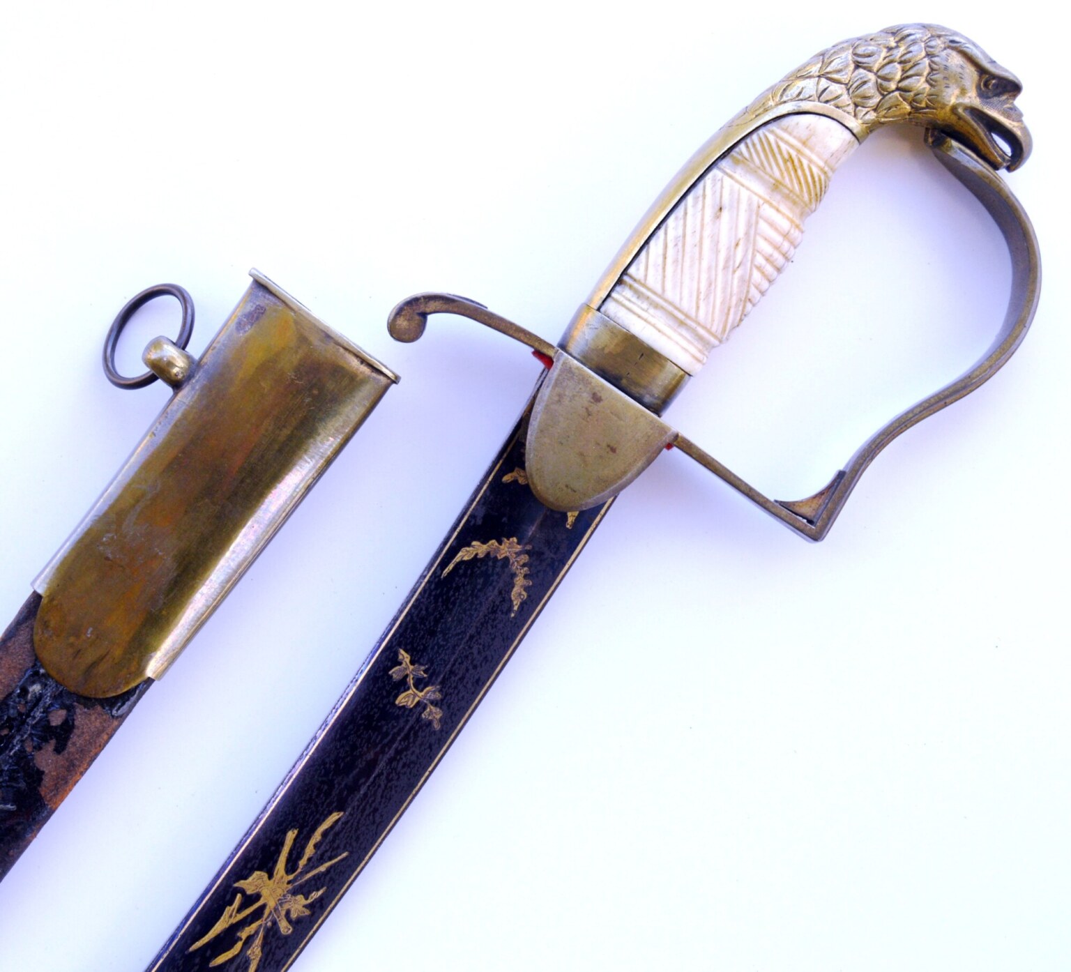 Fine US Eagle Head Officer’s Saber, ca. 1810-20 - Antique Weapon Store