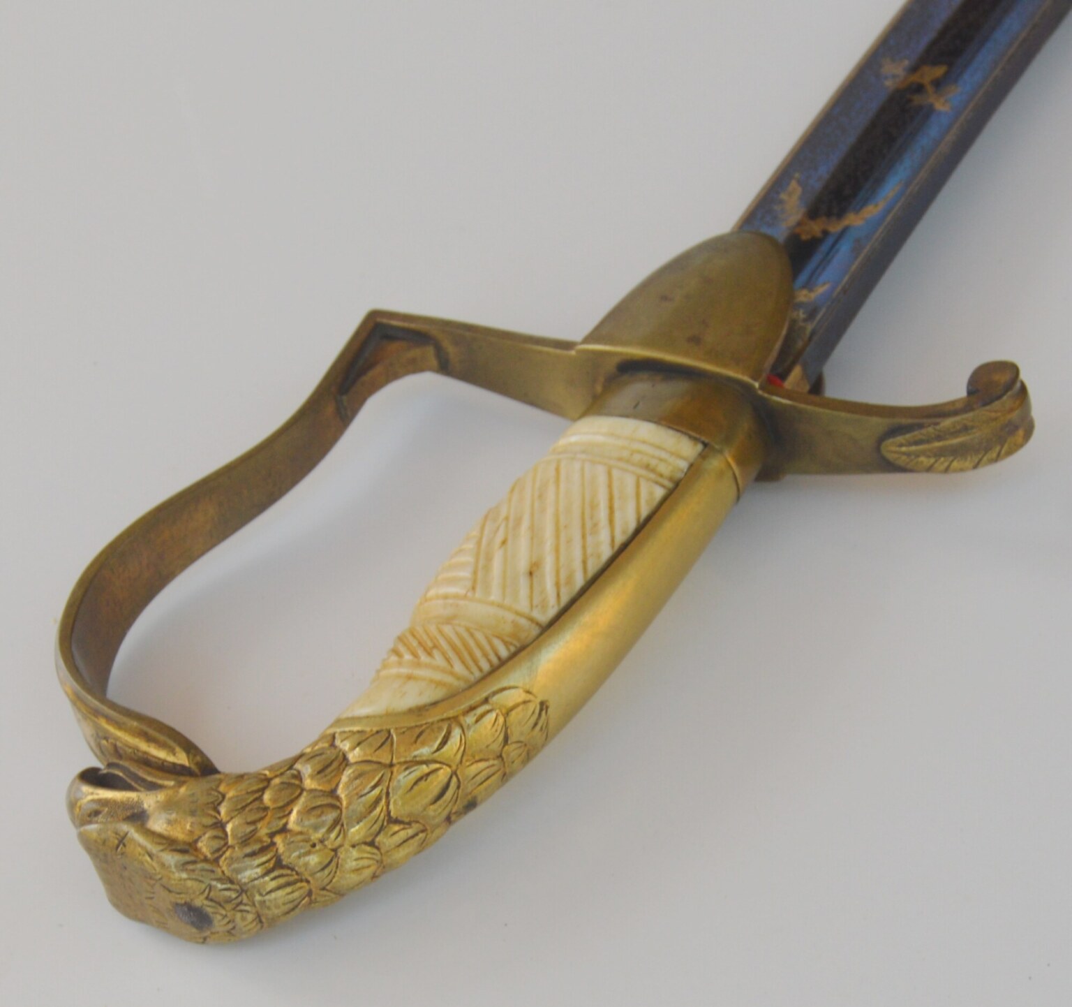 Fine US Eagle Head Officer’s Saber, ca. 1810-20 - Antique Weapon Store