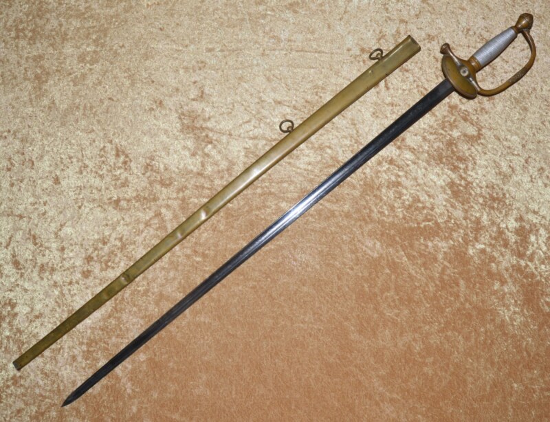 US M1840 Foot Officer’s Sword - Antique Weapon Store