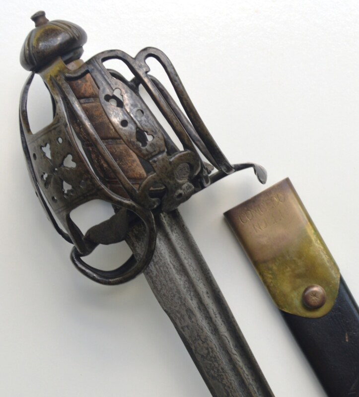 Scottish Basket-hilted Backsword, Mid-18th C - Antique Weapon Store