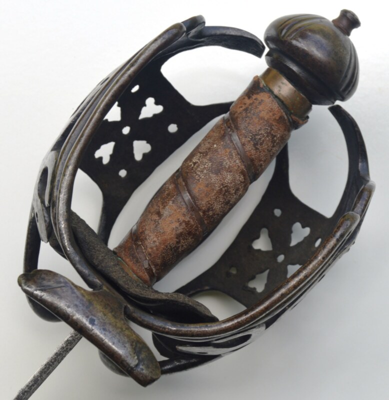 Scottish Basket-hilted Backsword, Mid-18th C - Antique Weapon Store