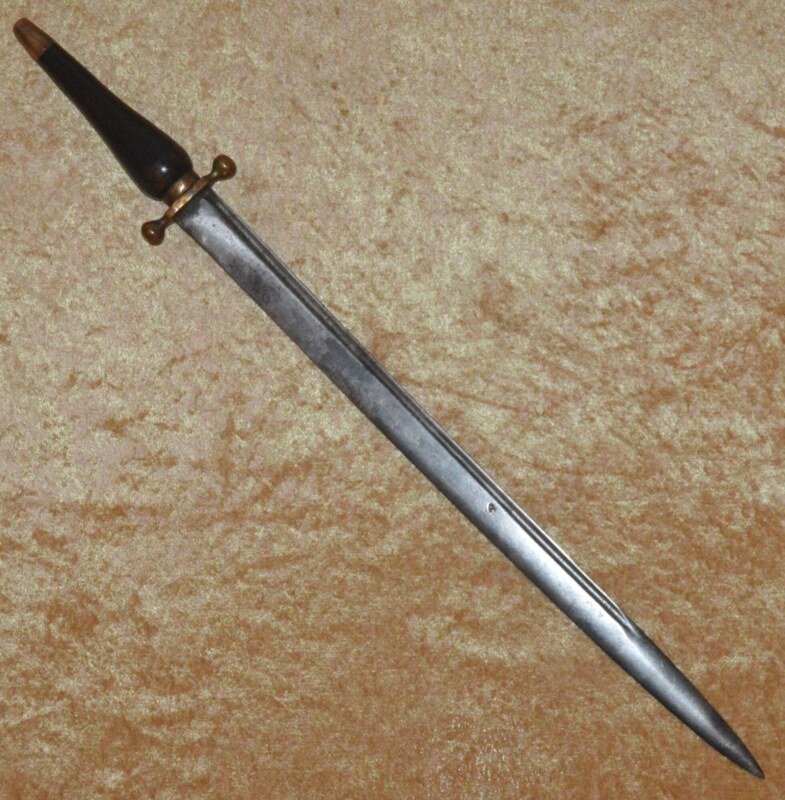 Long English Plug Bayonet, Early George I Period - Antique Weapon Store