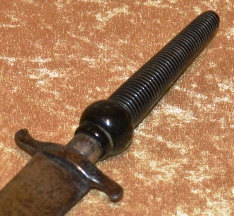 Long French Plug Bayonet with Scabbard, Mid-18th C - Antique Weapon Store