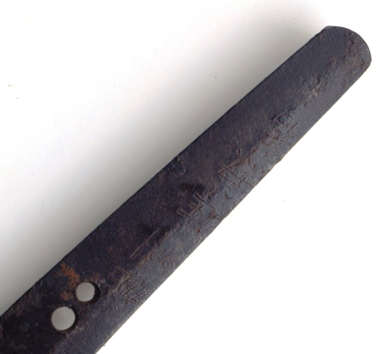 Japanese Samurai Wakizashi Sword with Old Signed Blade - Antique ...