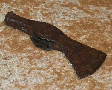 Fort Ticonderoga Revolutionary War Era Hammer Poll Tomahawk - Antique ...