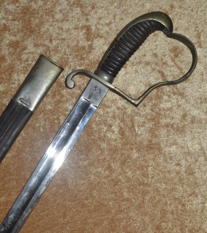 Imperial German Enlisted Artillery Sword, 2nd Half 19th C - Antique ...