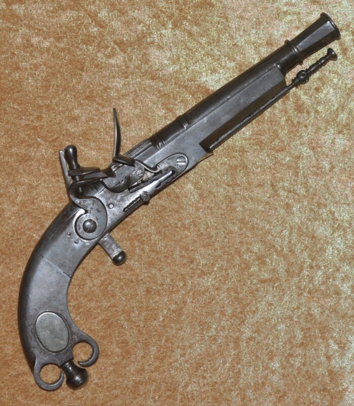 All-metal Flintlock Pistol in the Style of Scottish Highland Maker ...
