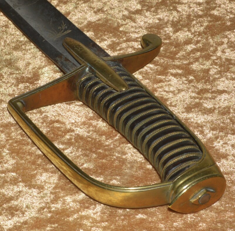 French Napoleonic Hussar Officer’s Saber, ca. 1810 - Antique Weapon Store
