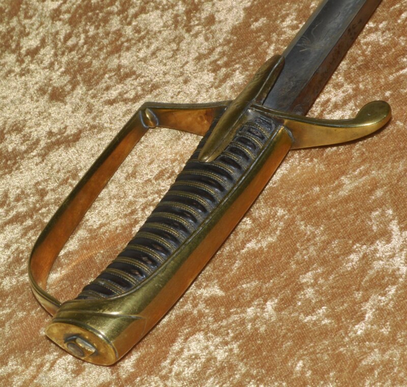 French Napoleonic Hussar Officer’s Saber, ca. 1810 - Antique Weapon Store