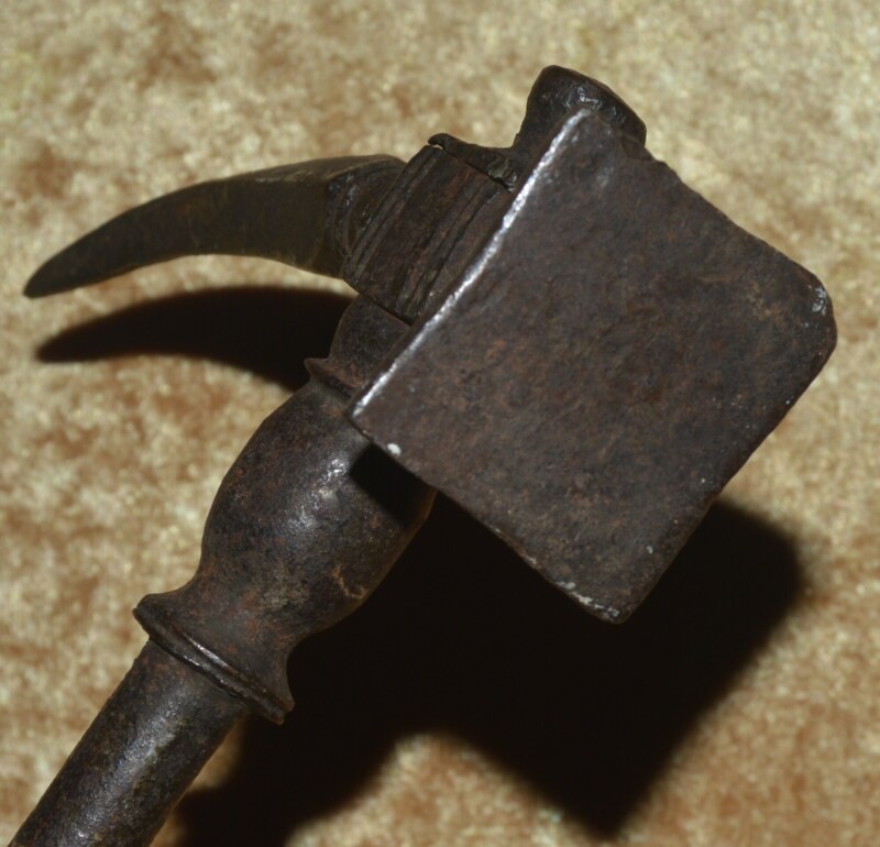 Scarce and Unusual Eastern European War Hammer, Late 16th/Early 17th C ...