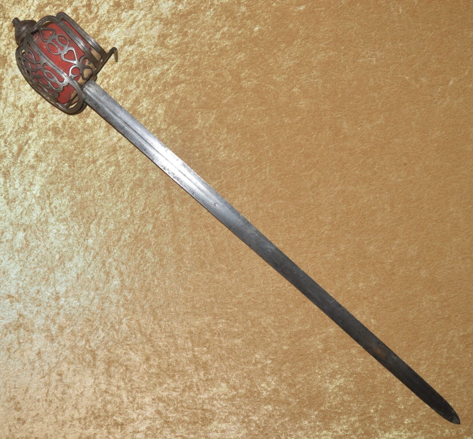 Important Scottish Basket-hilted Broadsword, the Hilt Signed by Walter ...