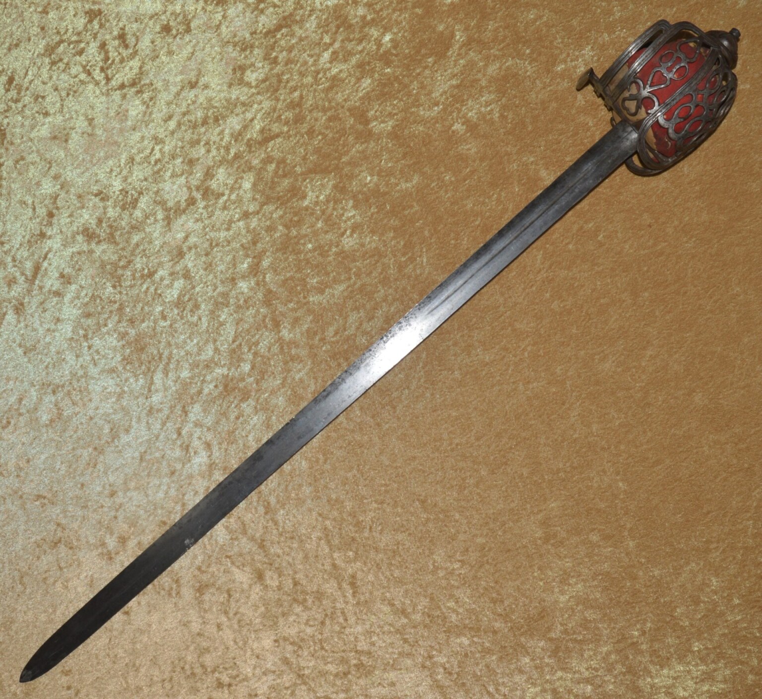 Important Scottish Basket-hilted Broadsword, the Hilt Signed by Walter ...