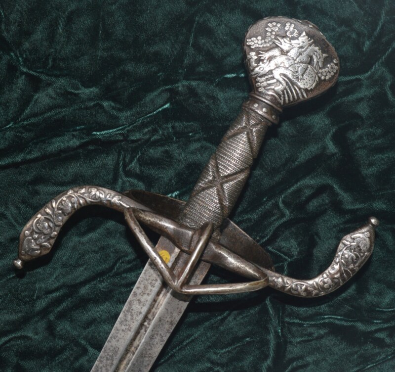Silver Inlaid North European Rapier from Hever Castle, ca. 1630 ...