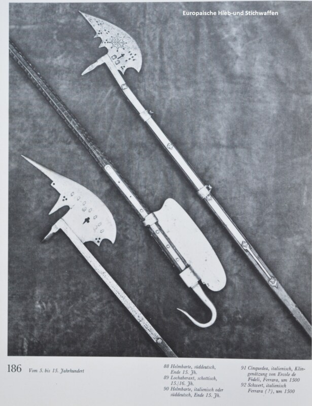 Rare German Halberd Axe, Late 15th C - Antique Weapon Store