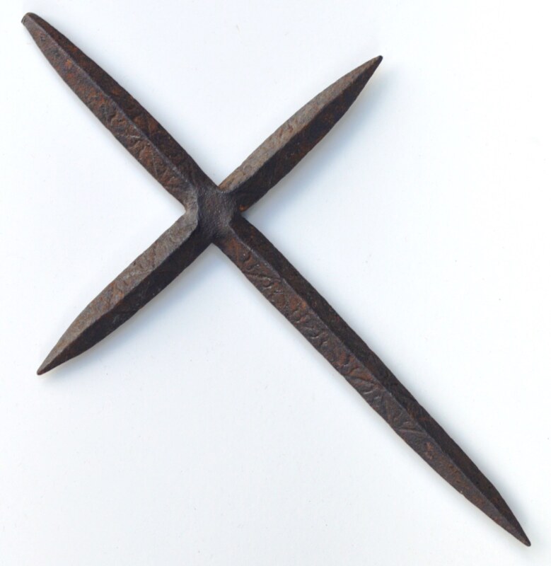 Rare Iron Vehmic Cross, 16th/17th C - Antique Weapon Store