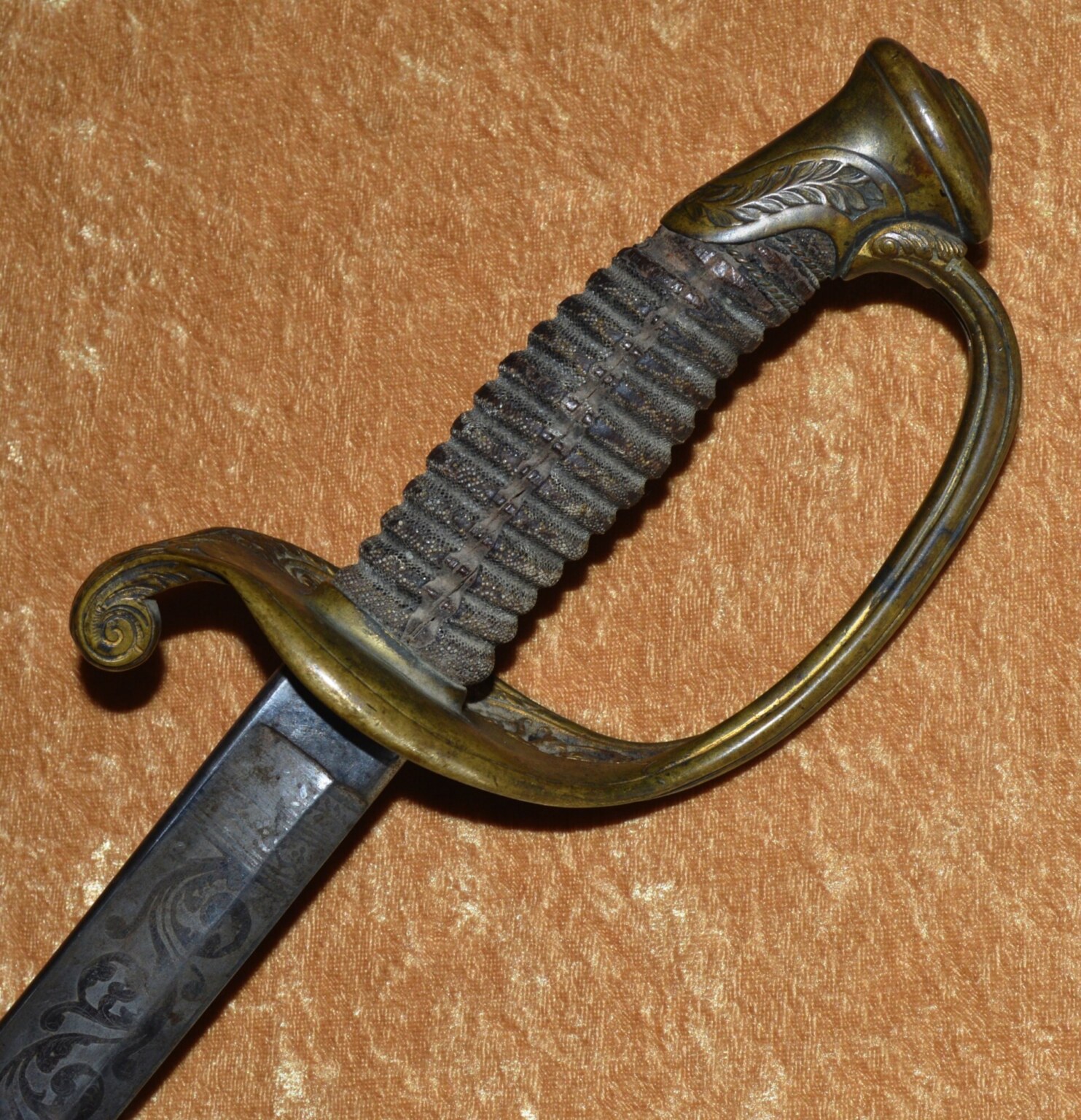US M1850 Foot Officer Sword by Ames - Antique Weapon Store