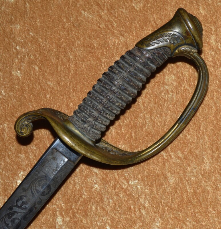 US M1850 Foot Officer Sword by Ames - Antique Weapon Store