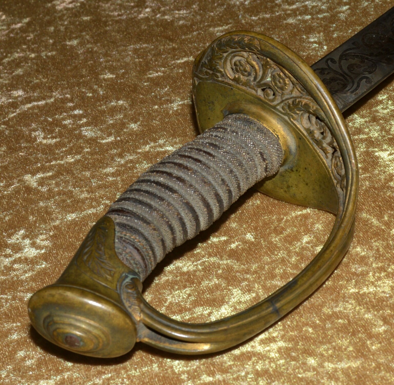 US M1850 Foot Officer Sword by Ames - Antique Weapon Store