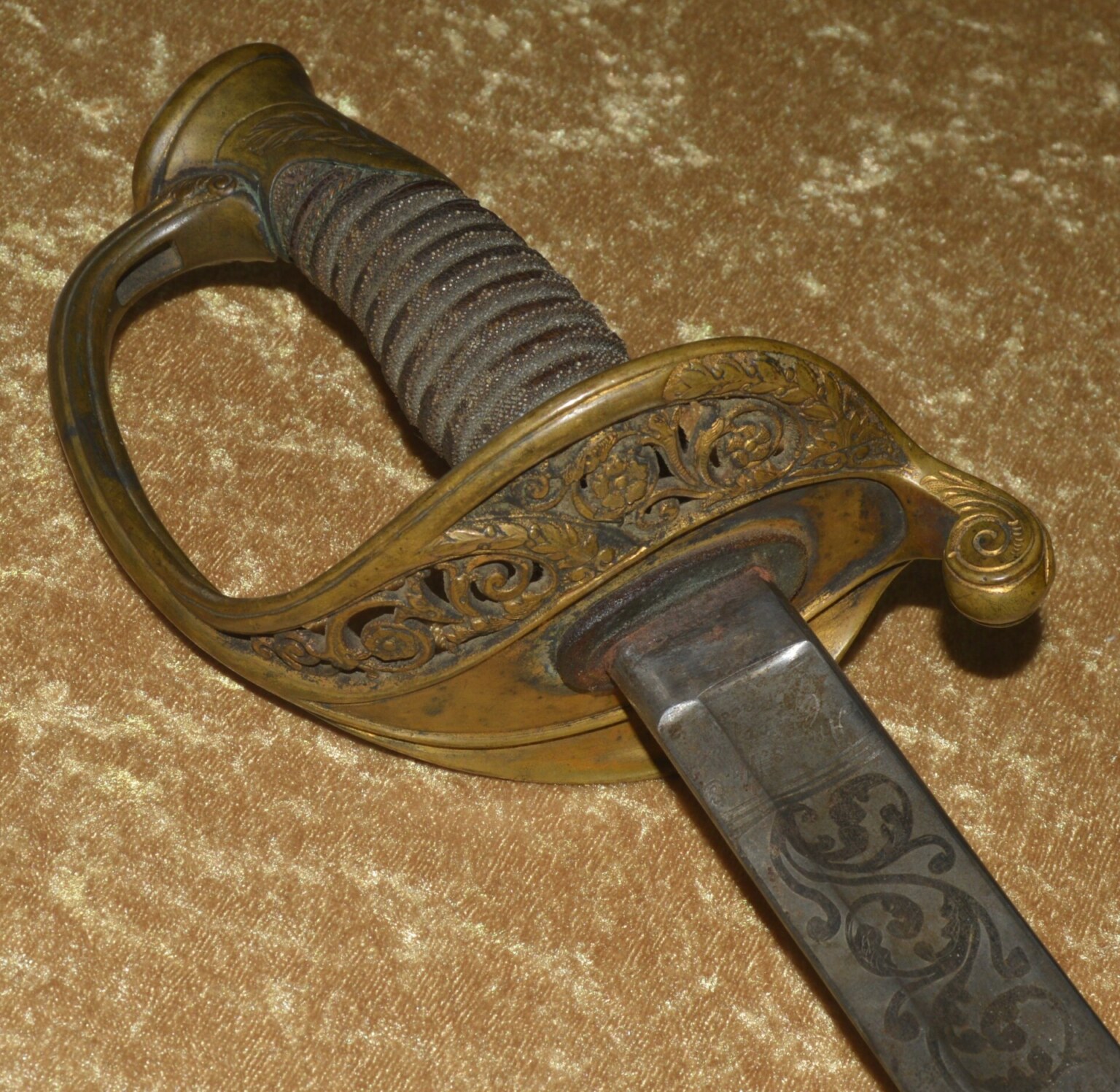 US M1850 Foot Officer Sword by Ames - Antique Weapon Store