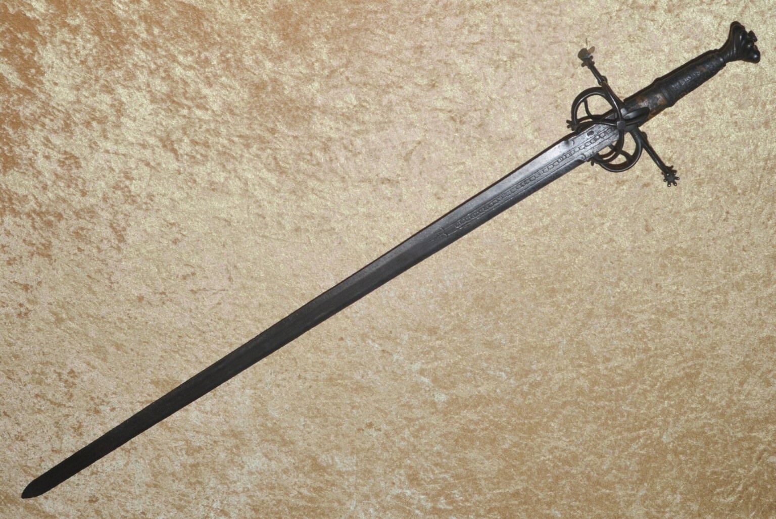 Exceptional German Hand-and-a-Half Sword, 2nd Quarter 16th C - Antique ...