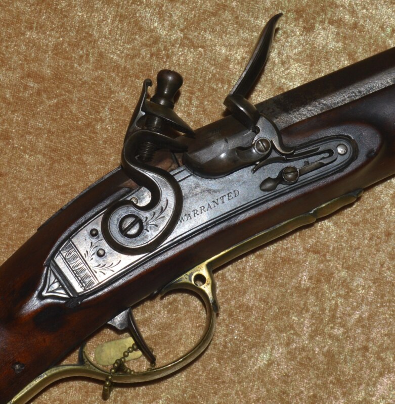 New England Flintlock Fowler, ca. 1800 - Antique Weapon Store