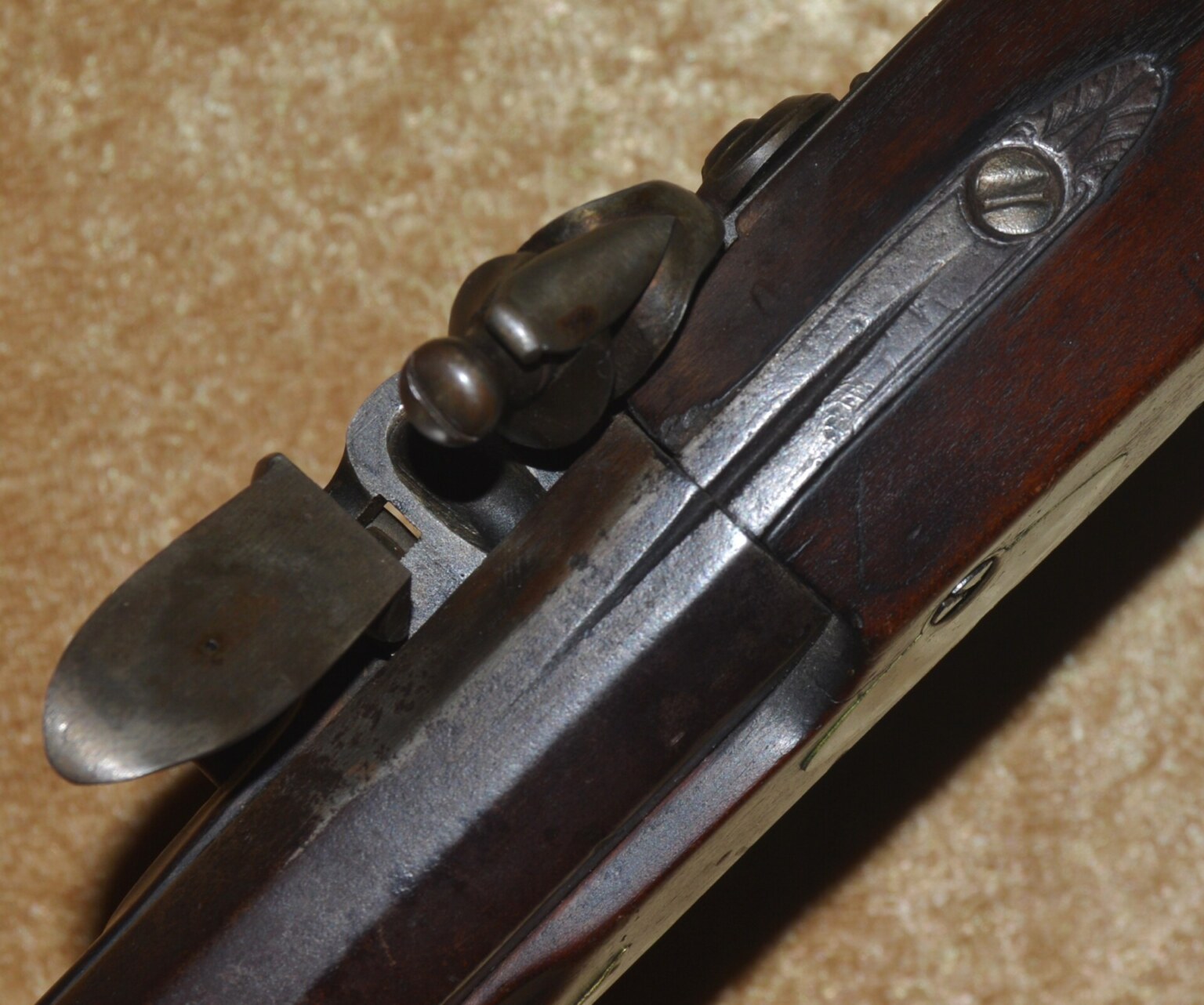 New England Flintlock Fowler, ca. 1800 - Antique Weapon Store
