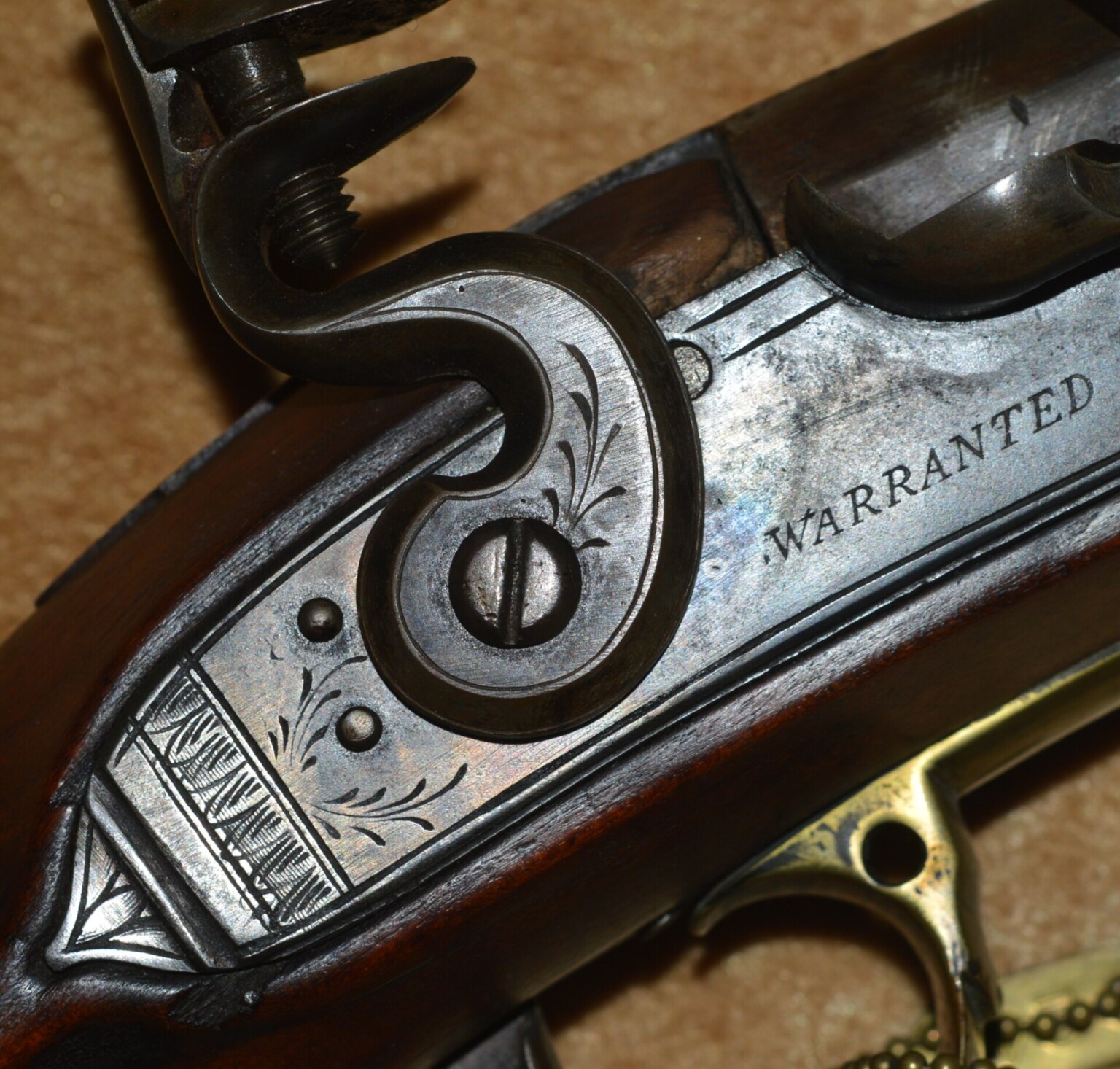 New England Flintlock Fowler, ca. 1800 - Antique Weapon Store