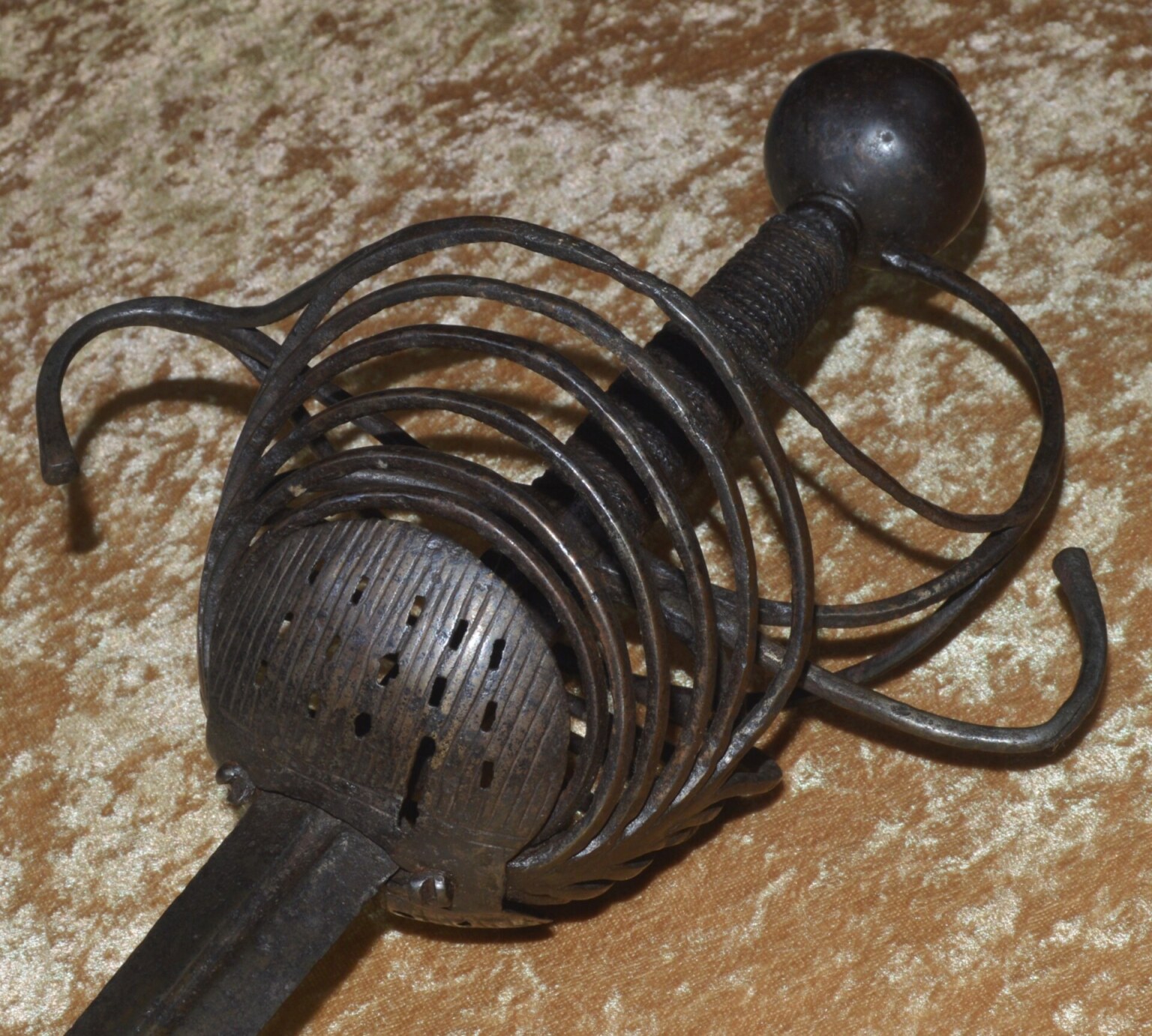 Italian 6-ring Rapier, ca. 1620 - Antique Weapon Store