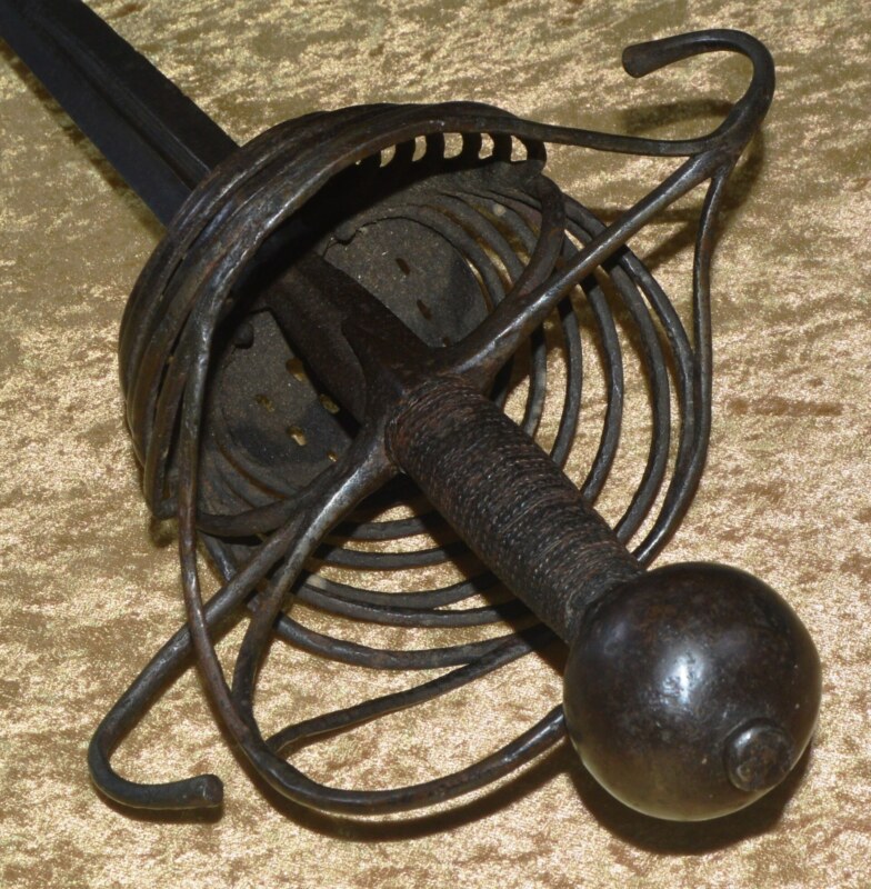 Italian 6-ring Rapier, ca. 1620 - Antique Weapon Store