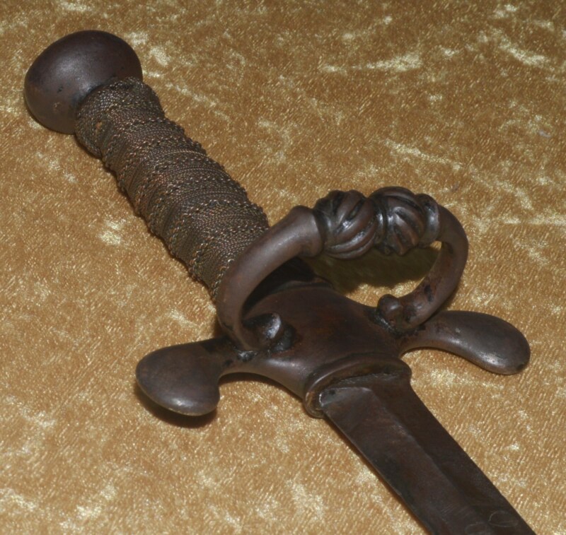 European “Pillow Sword”, Transitional Rapier, 2nd Half 17th C - Antique ...