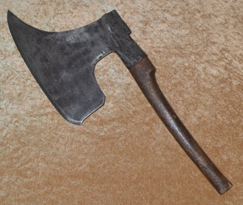 17th C Executioner's Axe, Probably German - Antique Weapon Store