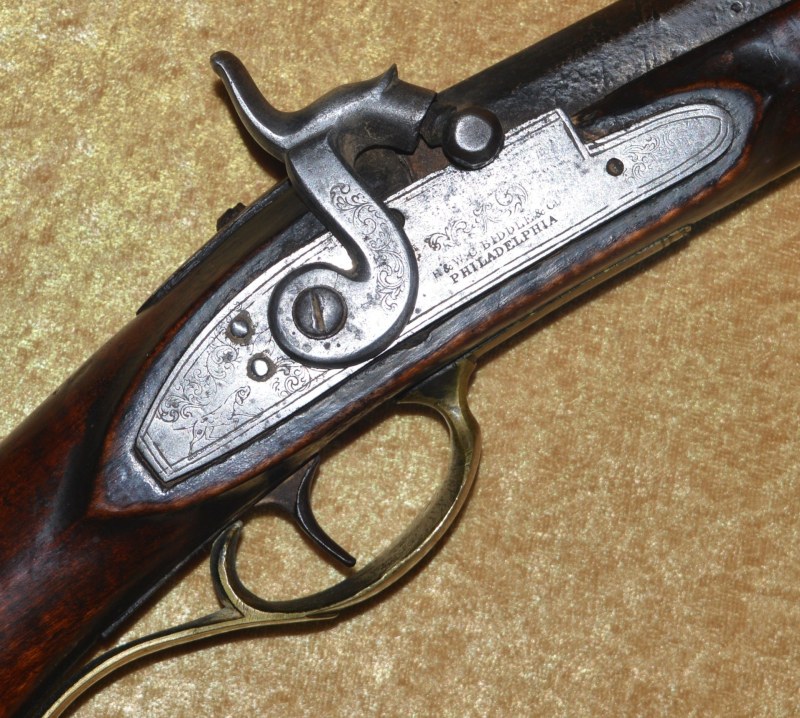 Percussion Pennsylvania Long Rifle, ca. 1860 - Antique Weapon Store