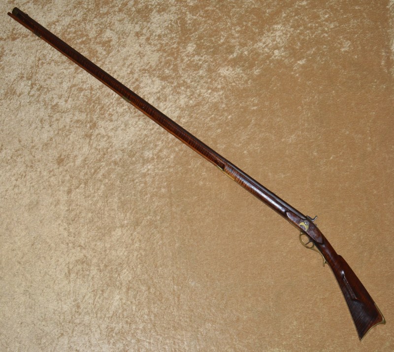 Percussion Pennsylvania Long Rifle, ca. 1860 - Antique Weapon Store